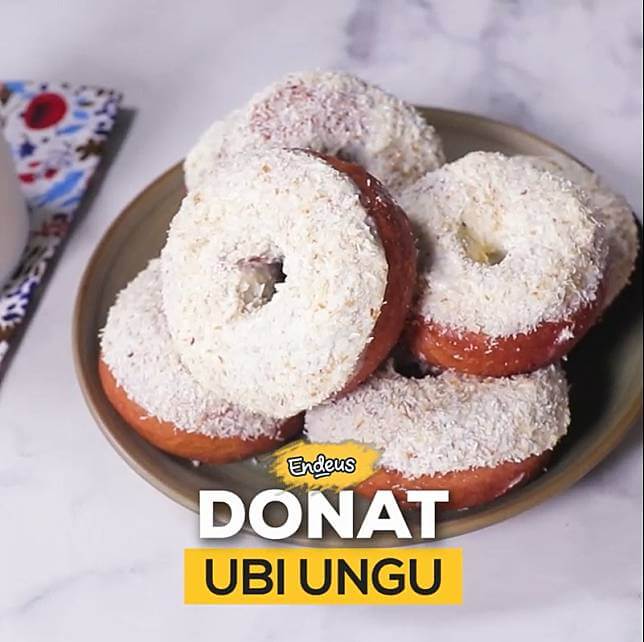Resep Donat Ubi Ungu: Nikmatnya Nampol!