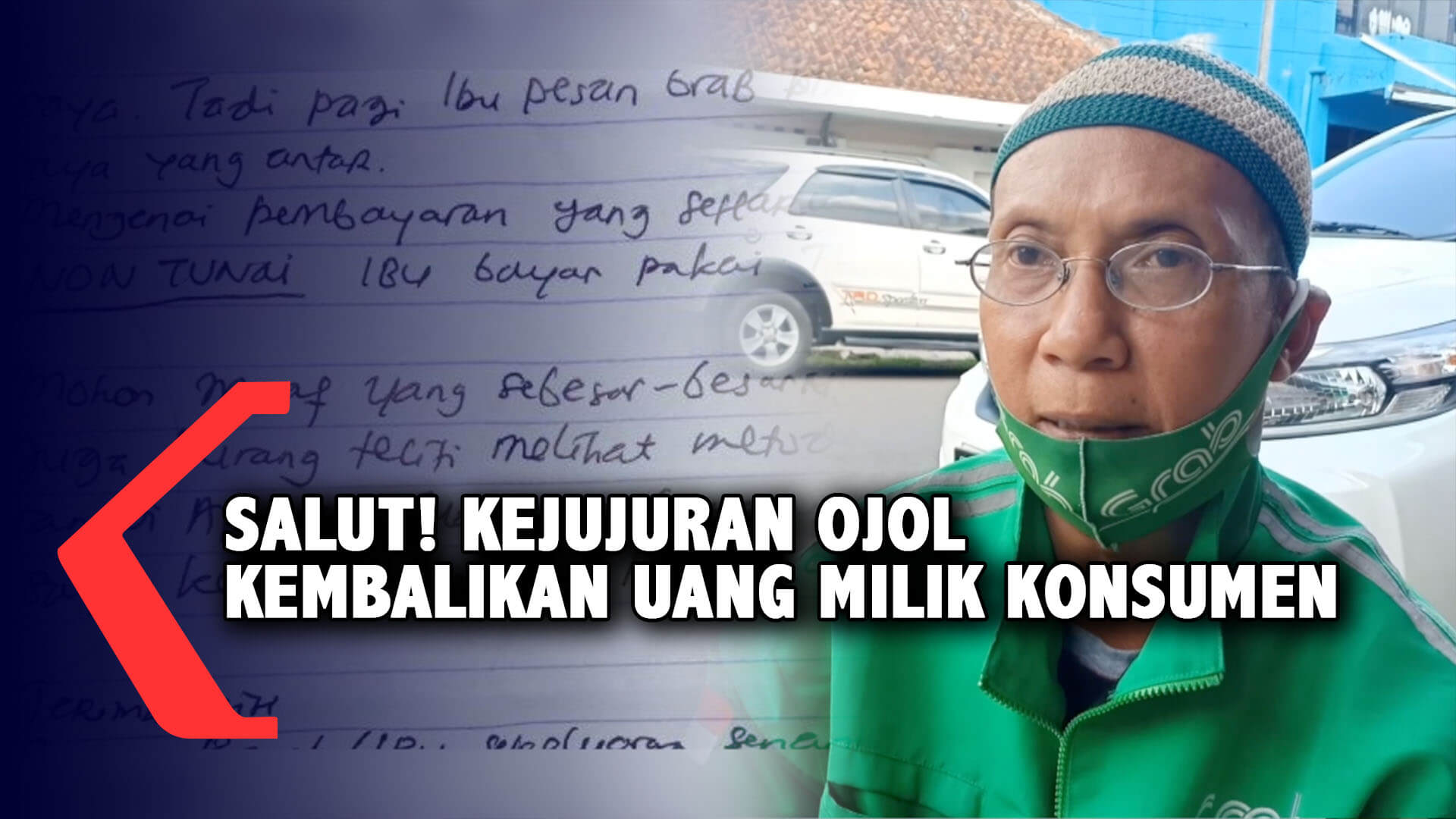 Viral! Kisah Ojol yang Kembalikan Uang Penumpang: Bukti Orang Baik Masih Ada!